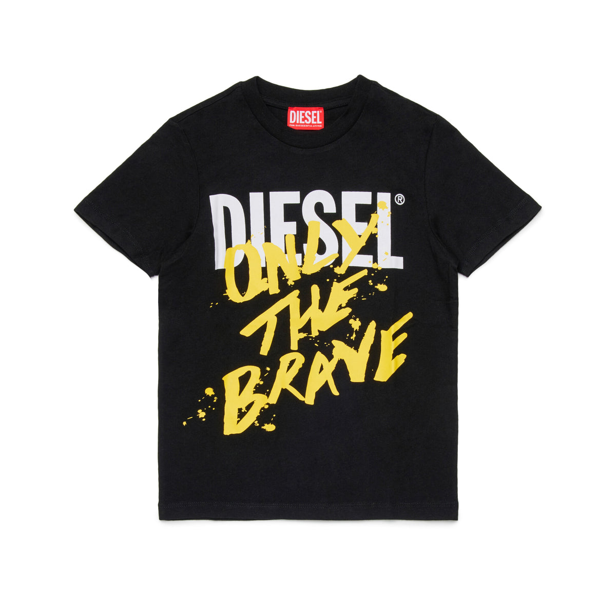 Jersey T-shirt with Diesel Only the Brave logo | BRAVE KID